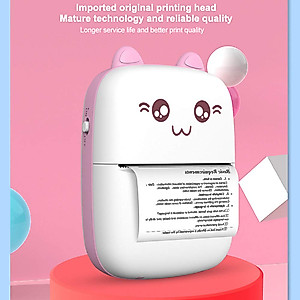 KASCLINO Thermal Paper for Mini Thermal Printer, 5 Rolls Wireless Pocket Label Printer Paer Receipt Printer Paper, for Printing Mobile Phone Pictures/Photos/Receipts/Notes/Lists/Label/Memo/QR Codes