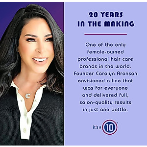 It's a 10 Haircare Miracle Leave-In Product, 4 fl. oz.