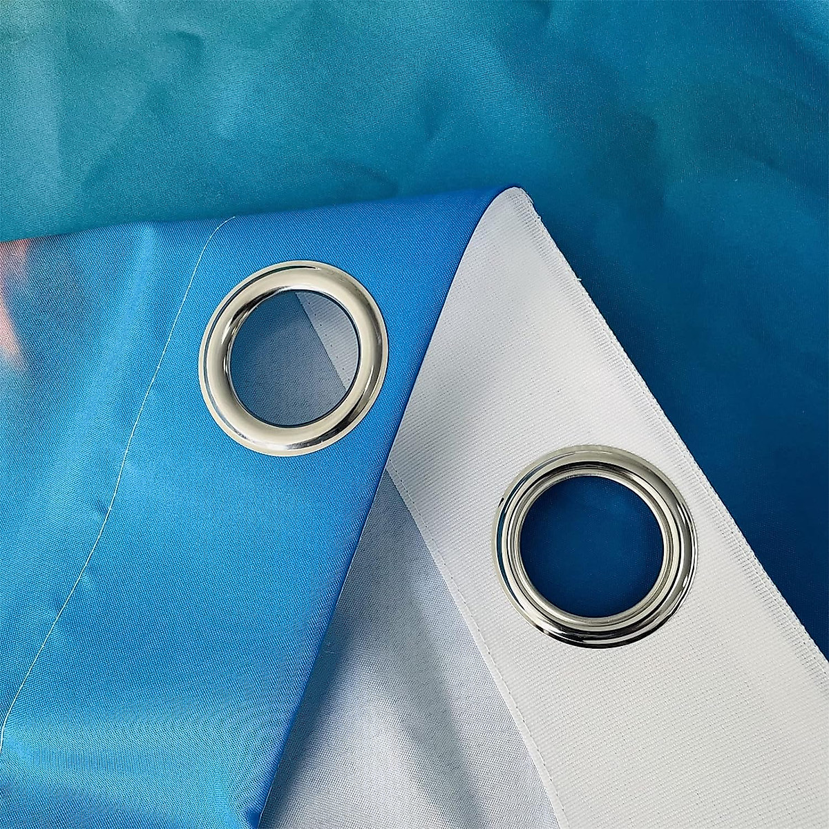 YUANZU Gamepad Curtains Rod Pocket Boys Kids Gaming Abstract Gamer Video Game Joystick Print Pattern Window Drapes for Man Teen Nursery Baby Bedroom Playroom Small Window W30 x L48 Inch 2 Panels