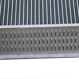 FitferaLu 3 Row All aluminum Radiator with Shroud Fan Replacement for 1966-1979 Ford Bronco F100 F150 F250 F350 F500