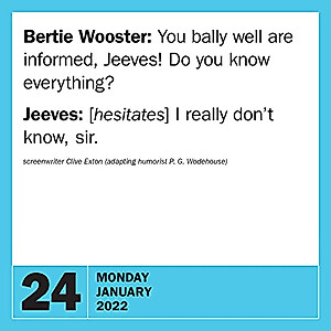 365 Smartest Things Ever Said! Page-A-Day Calendar 2022: An Inspiring Year of Positivity, Humor, Motivation, and Pure Brilliance.