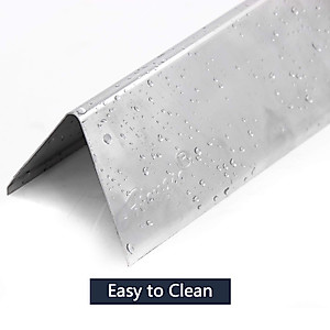 Hongso 15.3" Stainless Steel Grill Heat Shield Tent Flavorizer Bars Replacement for Weber Spirit 200 Series, Spirit E/S 200 & 210, Spirit II 210 Series with Front-Mounted Control Panels, 7635, 3-Pack