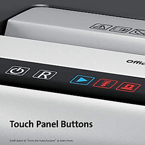 Kensington Shredder - OfficeAssist 10-Sheet Anti-Jam P4 Crosscut Security Shredder (K52075AM)