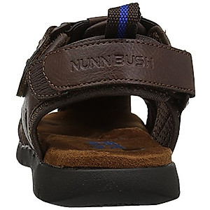 Nunn Bush Men's Rio Grande Closed Toe Fisherman Sandal, Tan, 10 W US