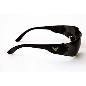 G & F Products 13017 EyePRO 12 pack Safety Glasses, safety goggles, Scratch, Impact, and Ballistic Resistant, smoke lens, 12 Pack