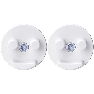 Omoojee Sponge Holder, 2 Pack Suction Sponge Organizer for Kitchen and Bathroom, Sponges Not Included