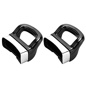 2Pcs Pot Short Side Handles Sauce Pot Panhandle Cooker Steamer Holder Handle Replacement Handgrip for Metal Pressure Pan Black Type A One Size