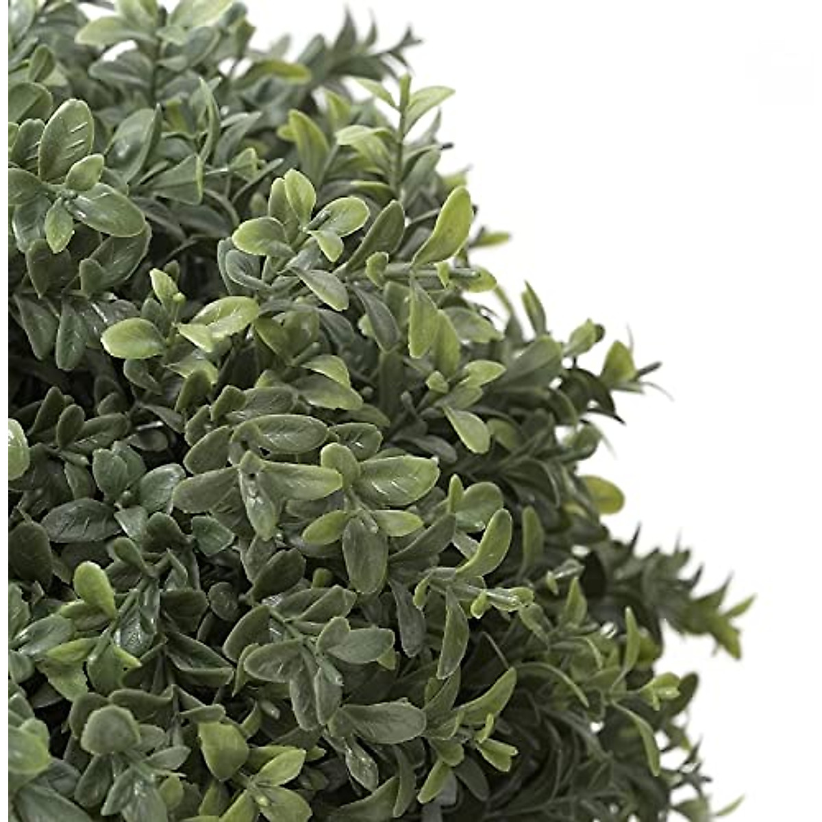 24''T Artificial Boxwood Ball Topiary Tree, Set of 2 -Pre-Potted Artificial Bushes UV Resistant, Artificial topiariy Trees for Outdoor or Indoor