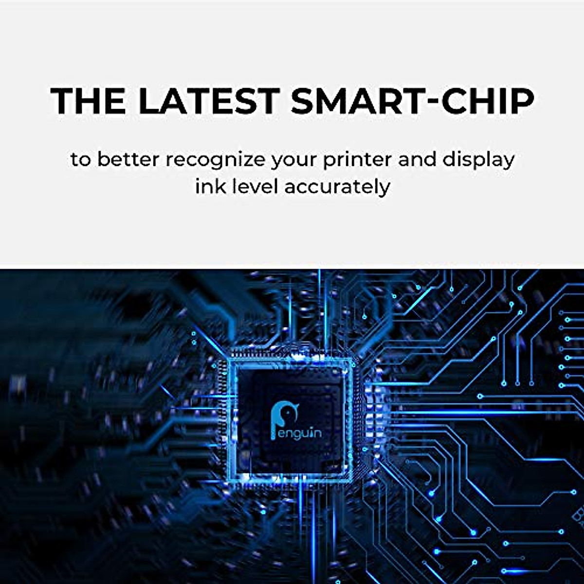 Penguin 67XL Ink Cartridge for HP Printers High Yield Work with HP 67 XL Deskjet 2755 2700 4155 2752 2723e 4133e Deskjet Plus 4152 Envy 6055 6052 Envy Pro 6458 6452 Printer 2 Black Combo Pack