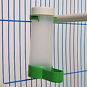 Bird Cage Accessories generic Bird Water Feeder Bird Water Bowl for Pet Parrot Other Birds Budgie Love Birds Cockatiel Cage 5pcs Rat Cage Accessories