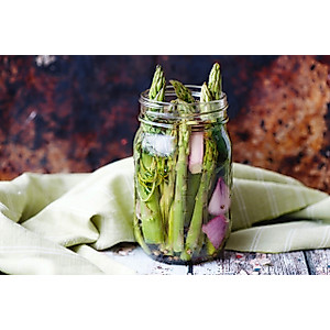 EHOMEA2Z Mason Jars 16 oz Pint Regular Mouth (12 Pack) With 60 Reusable Chalkboard Stickers (16 Oz Regular Mouth, 12 Pack)