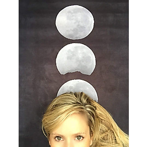 Yoga Zeal Moon Phases Yoga Mat - Luxuriously Soft, Non-Slip, Hot Yoga Mat