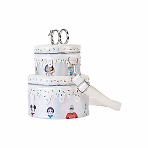 Loungefly Disney 100 Celebration Cake Crossbody Bag