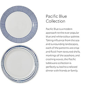 Royal Doulton Pacific Mixed Patterns Dinner Plates Set of 6