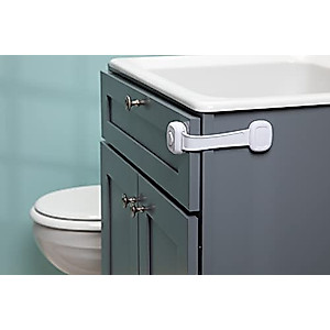 Safety 1st Room Solutions: No-Tools Baby Proof Deluxe Bathroom Safety Kit - Includes Locks for Toilet, Cabinet, Drawers, and More