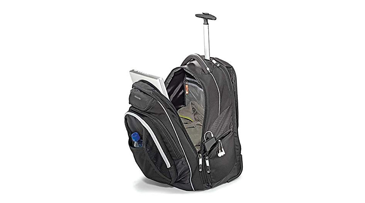Samsonite Tectonic Wheeled Backpack, Black, 17-Inch — 🛍️ The Retail Market