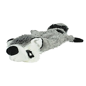 Hyper Pet Critter Skinz Raccoon Stuffless Dog Toy, Medium