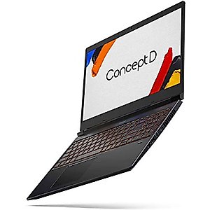 Acer ConceptD 3 CN315-71-791U Creator Laptop, Intel Core i7-9750H, NVIDIA GeForce GTX 1650, NVIDIA Studio, 15.6" FHD IPS, 100% DCI-P3 Color Gamut, Pantone Validated, Delta E<2, 16GB DDR4,