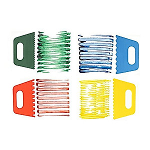Carykon Paint Scrapers for Art DIY, Pack of 4