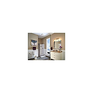 Broan-NuTone A50L Bath Fan, 50 CFM 1.5 Sones, White Painted Enamel