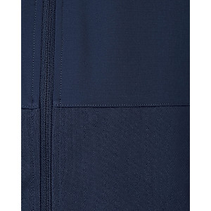 Apana Mens Jacket Zip Up Yoga Workout Training Athletic Woven Lightweight Sweatshirt Windbreaker Jacket With Pockets (Slate, Large)