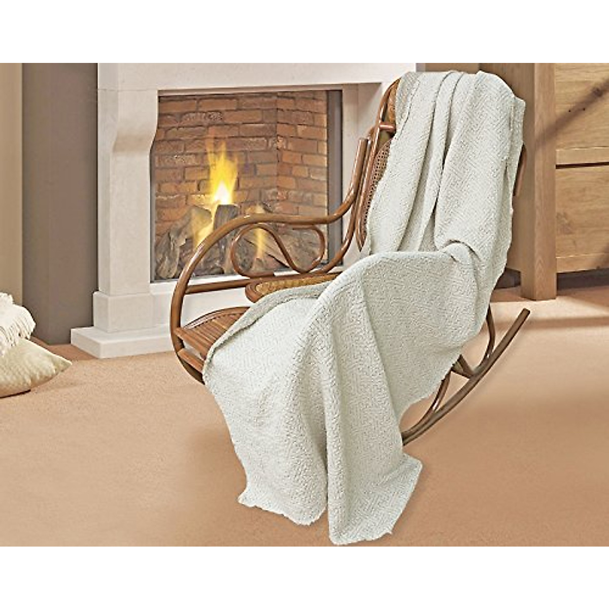 100% Pure Flax Linen Blanket