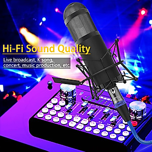 BOYOUYS XLR Cables 3FT 10 Pack XLR Microphone Cable Male to Female Cable 3 Pin Premium Balanced XLR Male to Female Patch Cords for Mic Mixer,Podcast, Studio