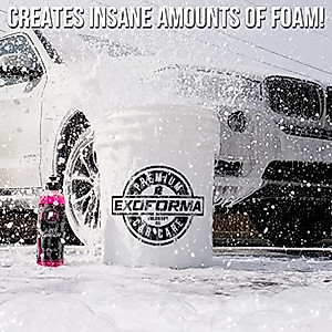 ExoForma Super Foam Soap - High Suds Car Wash, pH Neutral Formulation works great With Foam Cannons, Leaves Behind A Streak Free, No Spot Finish