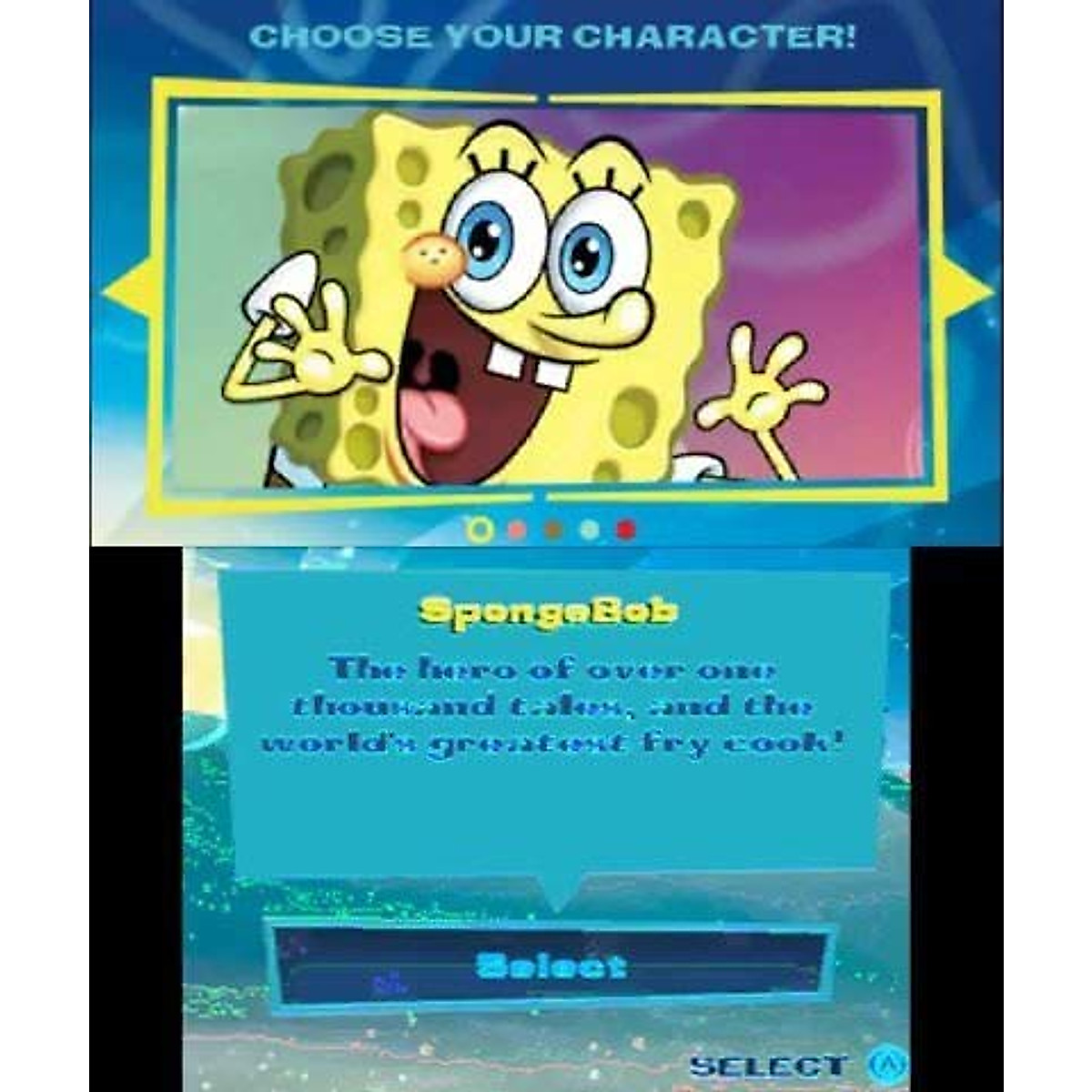 Spongebob Squarepants Plankton's Robotic Revenge for 3DS Nintendo