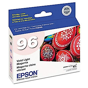 EPSON T096620 (LIGHT MAGENTA) INK CARTRIDGE IN RETAIL PACKAGING FOR USE IN STYLUS PHOTO R2880/(TYPE 96)