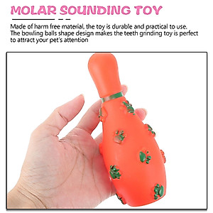 4Pcs Dog Toy -Dog Chew Toys for Aggressive Chewers, Indestructible Tough Durable Squeaky Interactive Dog Toys, Puppy Teeth Bowling Balls Toy for Small Meduium Large Breed