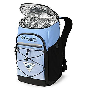 Columbia PFG Roll Caster - 30-can insulated backpack cooler, white lid
