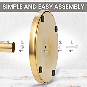 ROOMOXIE Stainless Steel Paper Towels Holder Stand Angled tip Gold Paper Towel Holder countertop 13 inch - Heavy Duty Weighted Kitchen countertop Paper Towel Holders Dispenser