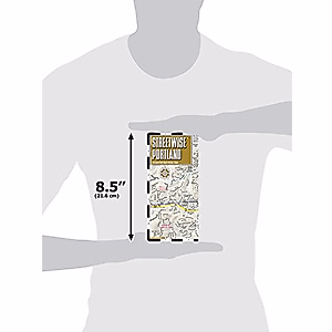 Streetwise Portland Map - Laminated City Center Street Map of Portland, Oregon (Michelin Streetwise Maps)