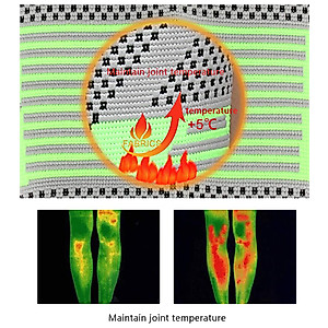Ankle Support Sleeve, Sport Elastic Ankle Compression Brace Sleeve Socks, Man Woman Ankle Protector for Arthritis Pain Relief Ligament Damage Injury Recovery Plantar Fasciitis Heel Spurs, 1 Pair (S)