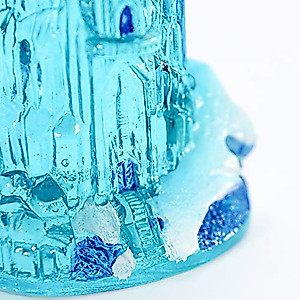 Disney Frozen Ice Castle Resin Ornament Blue 2.5 in Mini - PDS-030172090103