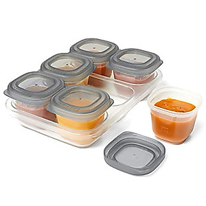 Skip Hop Baby Food Storage, Easy-Store 2oz. Containers, 3pack