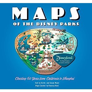 Maps of the Disney Parks: Charting 60 Years from California to Shanghai (Disney Editions Deluxe)