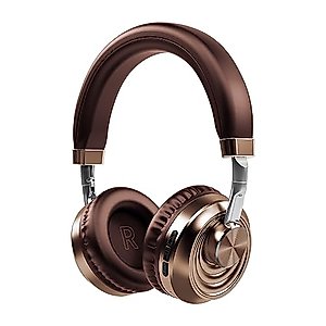 atinetok Bluetooth Wireless Noise-Cancelling Folding Headphones - Over-Ear 10 Hours Playtime Hi-Fi Stereo Music Sports Ultra-Long Standby Range Wired Wireless Headset for Game Sport