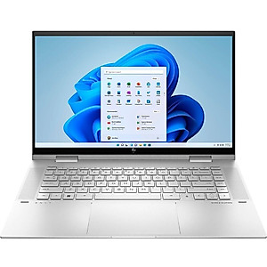 HP 2023 Flagship Envy x360 2 in 1 15.6" Touchscreen Laptop, Intel Core i7-1260P(Beat i9-11980HK), 64GB RAM, 4TB PCIE SSD, Backlit Keyboard, Fingerprint, Stylus Pen, Window 11 Home, Silver