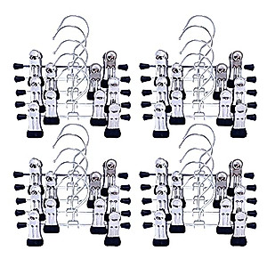 20pcs Adjustable Shoe Rack Pet Baby Pants Folder Multi Functional Travel Portable Hat 6" Heavy Duty Laundry Hooks Socks Holder Double Towels Bags Clothes Clip Boot Hanger Space Saving Home Organizer