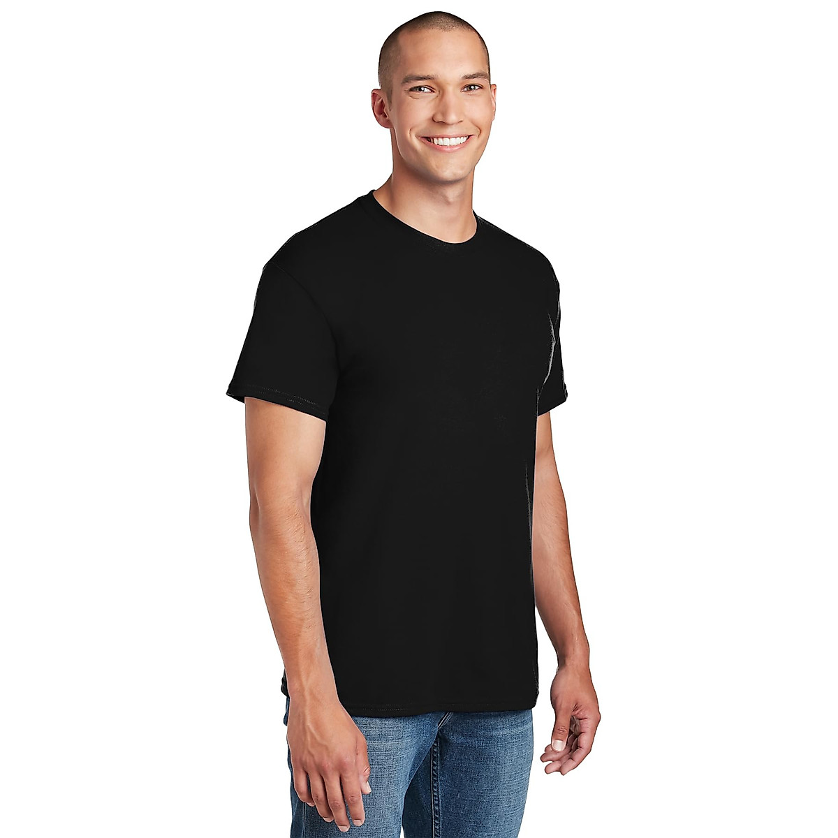 Gildan Men's DryBlend Classic T-Shirt, Black, X-Large
