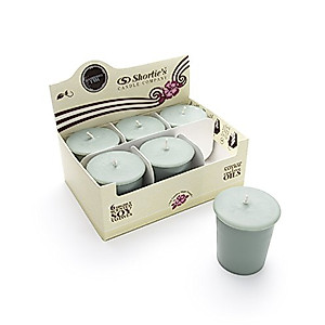 Bayberry Fir Soy Votive Candles - Scented with Natural Fragrance Oils - 6 Green Natural Votive Candle Refills - Christmas & Holiday Collection