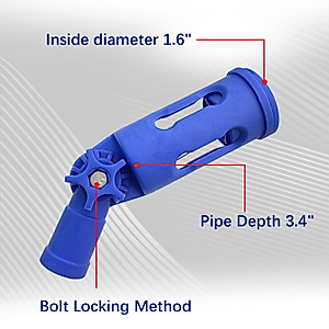Multi-Angle Paint Brush Extender, Extension Pole Attachments for Paint Brushes and Rollers, with Rotating Head, Great for High Ceilings, Corners, Edges