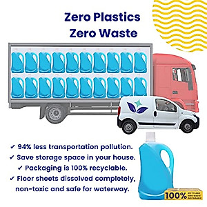 Naturali ECO Floor cleaning Sheets - 36pcs Tropical Scented Sheets