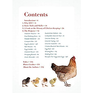Chicken DIY: 20 Fun-to-Make Projects for Happy and Healthy Chickens (CompanionHouse Books) Coops, Ramps, Roosts, Nest Boxes, Feeders, Waterers, and More, with Materials Lists; plus Bonus Egg Recipes