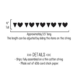 Pizza Heart Garland, Pizza Party, Pizza Valentine, Love You To Pizzas