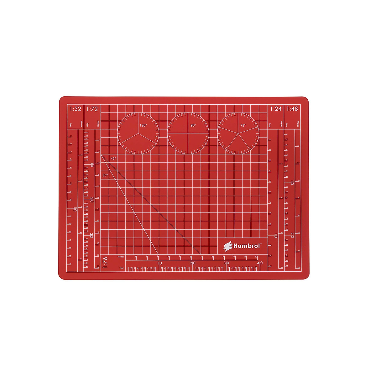 Airfix Modeler's A4 Cutting Mat, Red