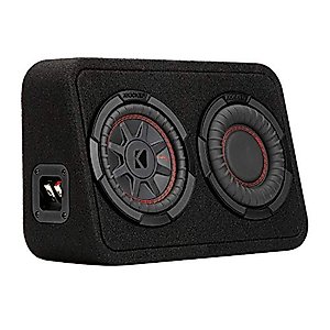 KICKER CompRT 6.75"(165mm) subwoofer in Thin Profile encl, 2ohm, RoHS Compliant