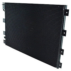 TRQ Air Conditioning A/C Condenser Compatible with 2007 Kenworth C500 1987-1990 K100E 1999-2005 T2000 2009 T270 1996-2005 T300 1991-1996 T400 1988-2007 T600A 1987-2013 T800 1982-2007 W900